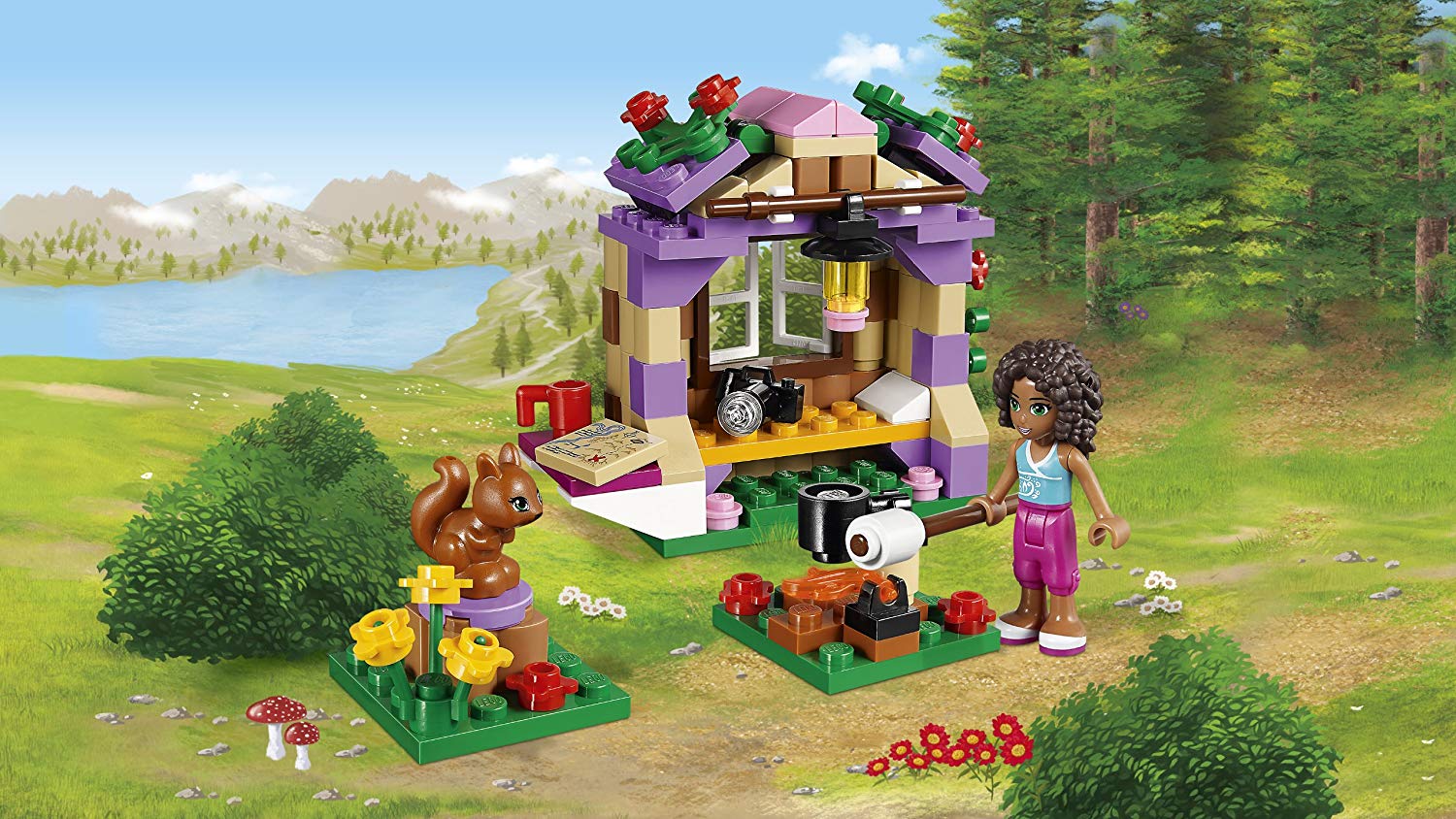 LEGO Friends 41031: Andrea's Mountain Hut - A & D Products NY Corp ...