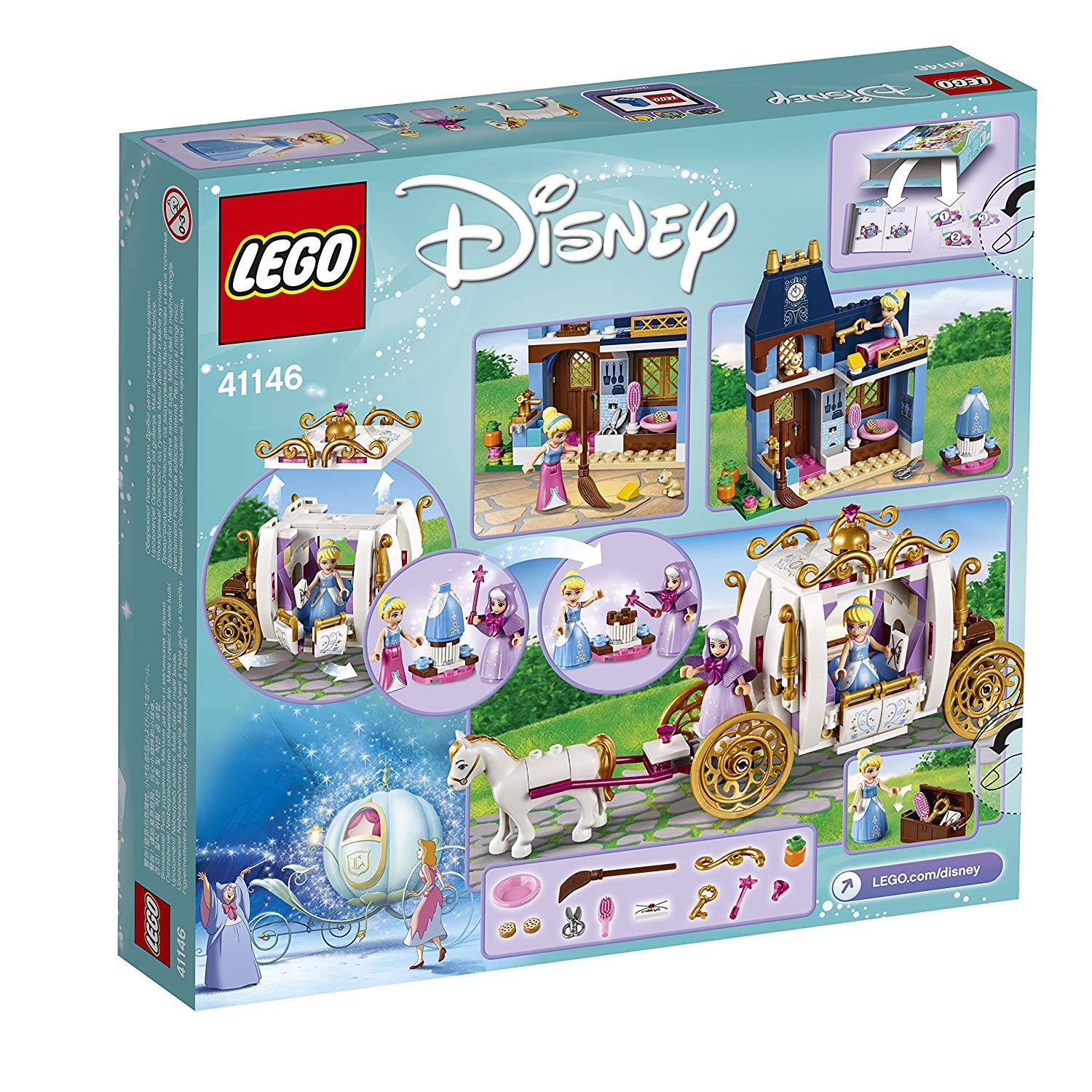 LEGO Disney Princess - Cinderella's Enchanted Evening - A & D Products ...